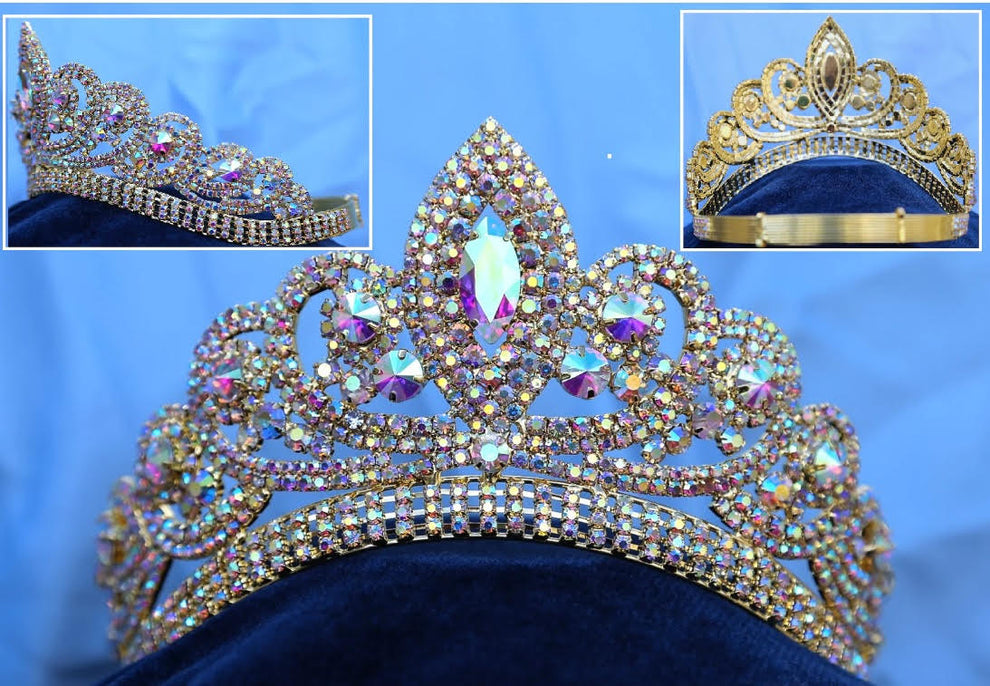 Kiara Aurora Borealis Pageant Tiara – CrownMasters